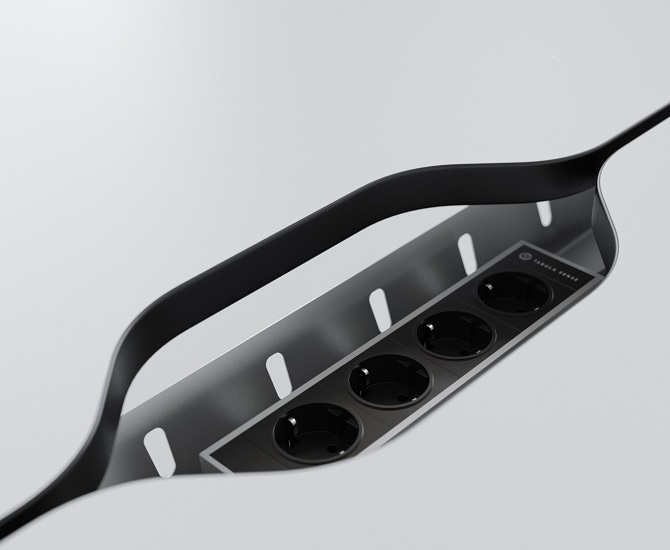 Modular power frame for tray / Additional options